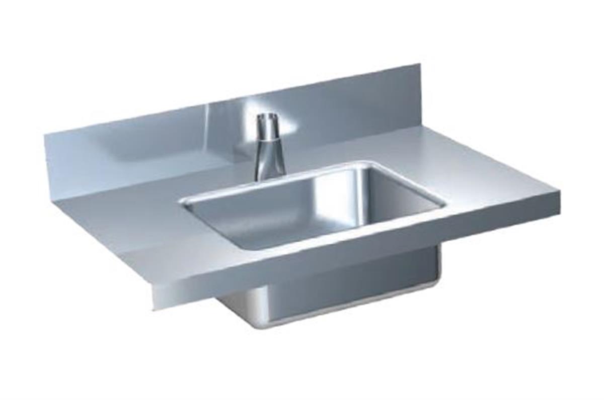 Custom Flushing Rim Sluice Sink Custom Bench 75mm | Mercer | Mercer NZ